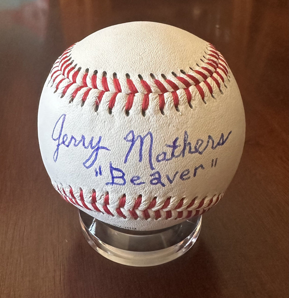 Beaver Baseballs – Jerry Mathers Beaver Merch