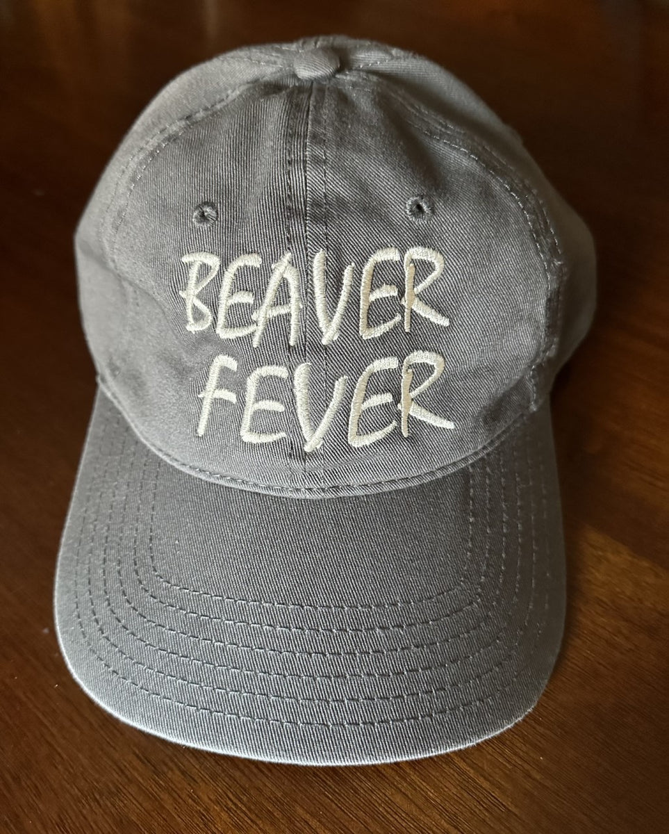 Beaver Fever hat (Grey) – Jerry Mathers Beaver Merch
